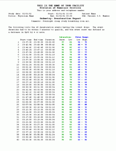 Oximetry Software | PROFOX Associates Inc